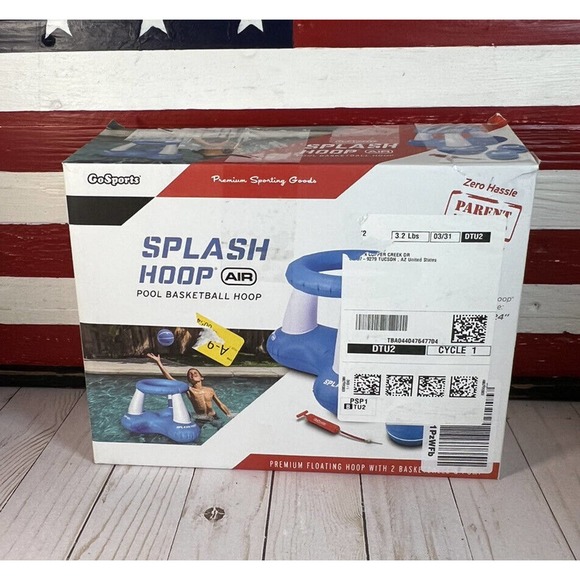 Go Sports | Party Supplies | Gosports Splash Hoop 36 Floating Pool ...